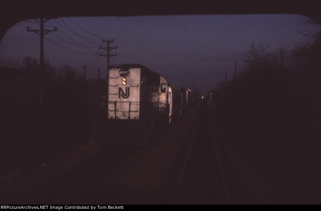 West bound on the CNJ